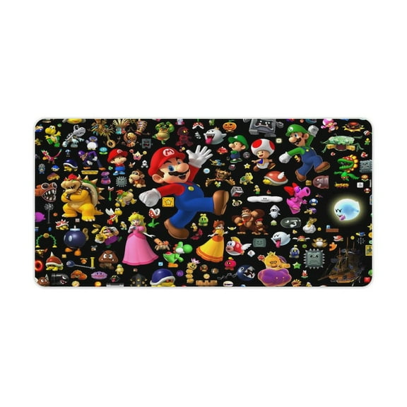 Fly Super Mario Extended Gaming Mouse Pad No-sliped Large Desk Mat ...