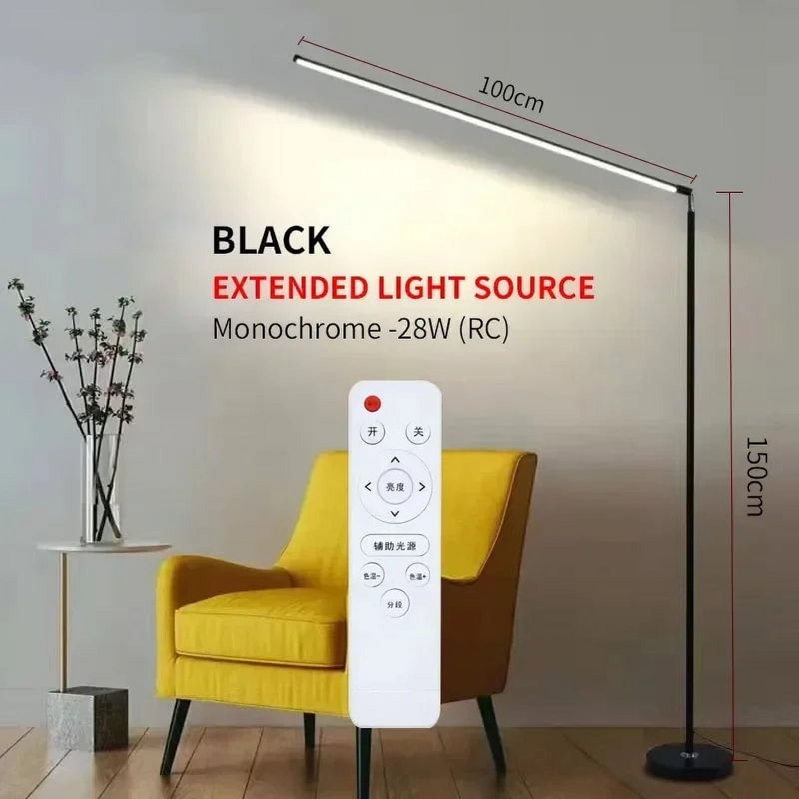 Living Room Led Floor Lamp Standing Reading Lamp Childrens Study Lamp ...