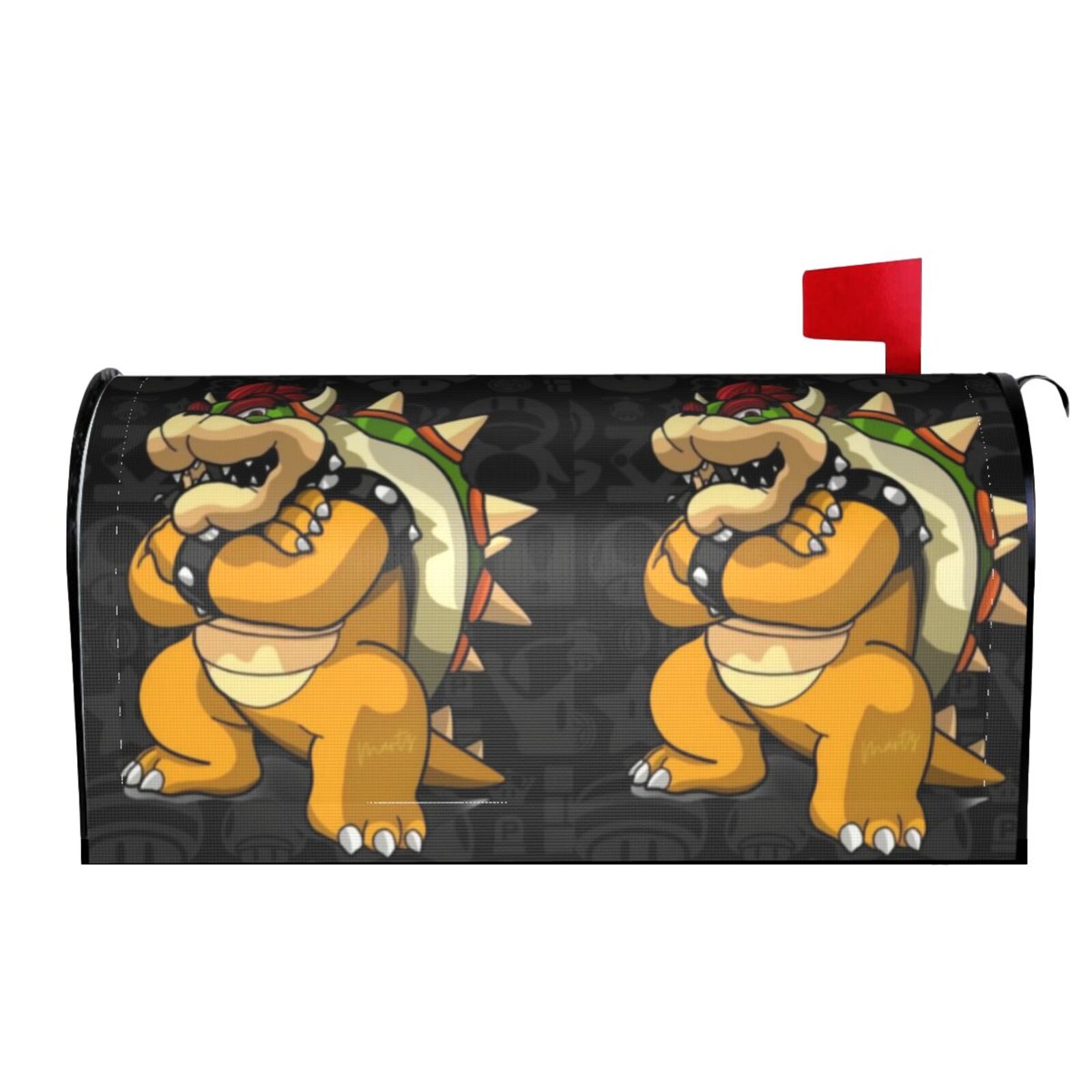 Mario Bross Cartoon Character Mailbox Cover Magnetic Standard Size ...