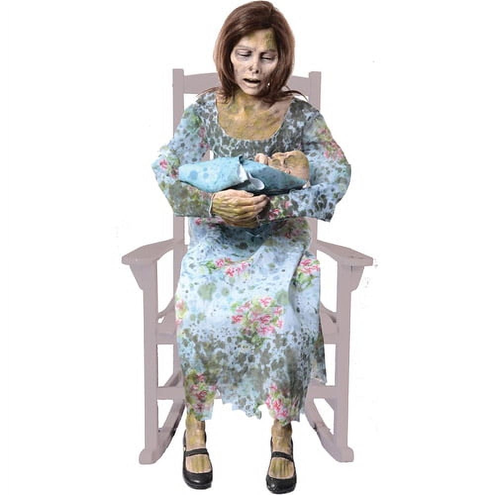 Mario Chiodo - Life-Size Rocking Moldy Mommy Halloween Prop with Baby ...