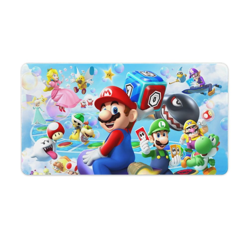 Mario Desk Mat, Large Desk Pad Large Mouse Pad Desk Accessories Desk ...