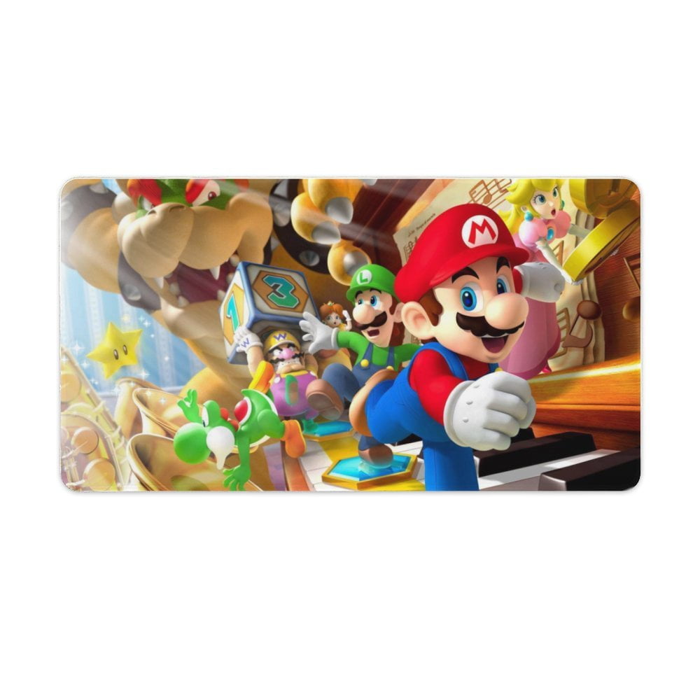 Mario Desk Mat, Large Desk Pad Large Mouse Pad Desk Accessories Desk ...