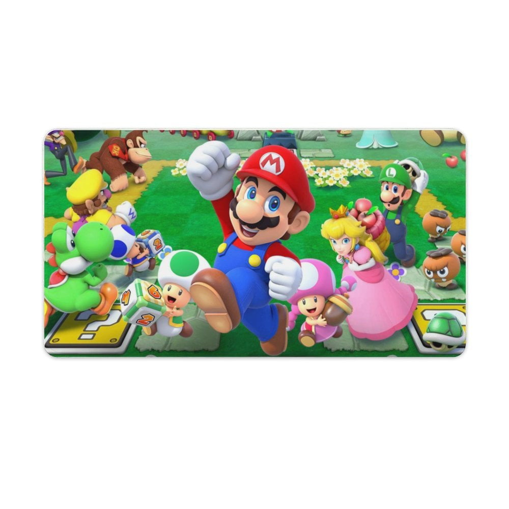 Mario Desk Mat, Large Desk Pad Large Mouse Pad Desk Accessories Desk ...