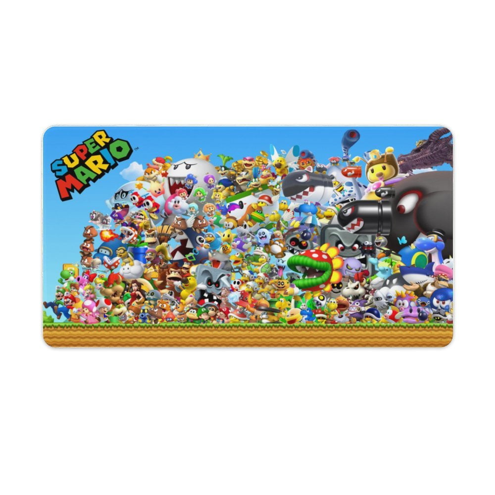 Mario Desk Mat, Large Desk Pad Large Mouse Pad Desk Accessories Desk ...
