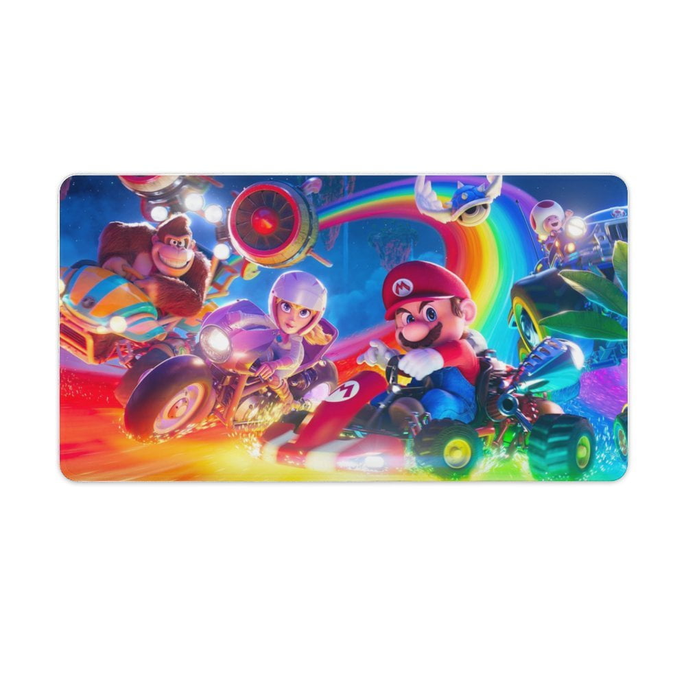 Mario Desk Mat, Large Desk Pad Large Mouse Pad Desk Accessories Desk ...