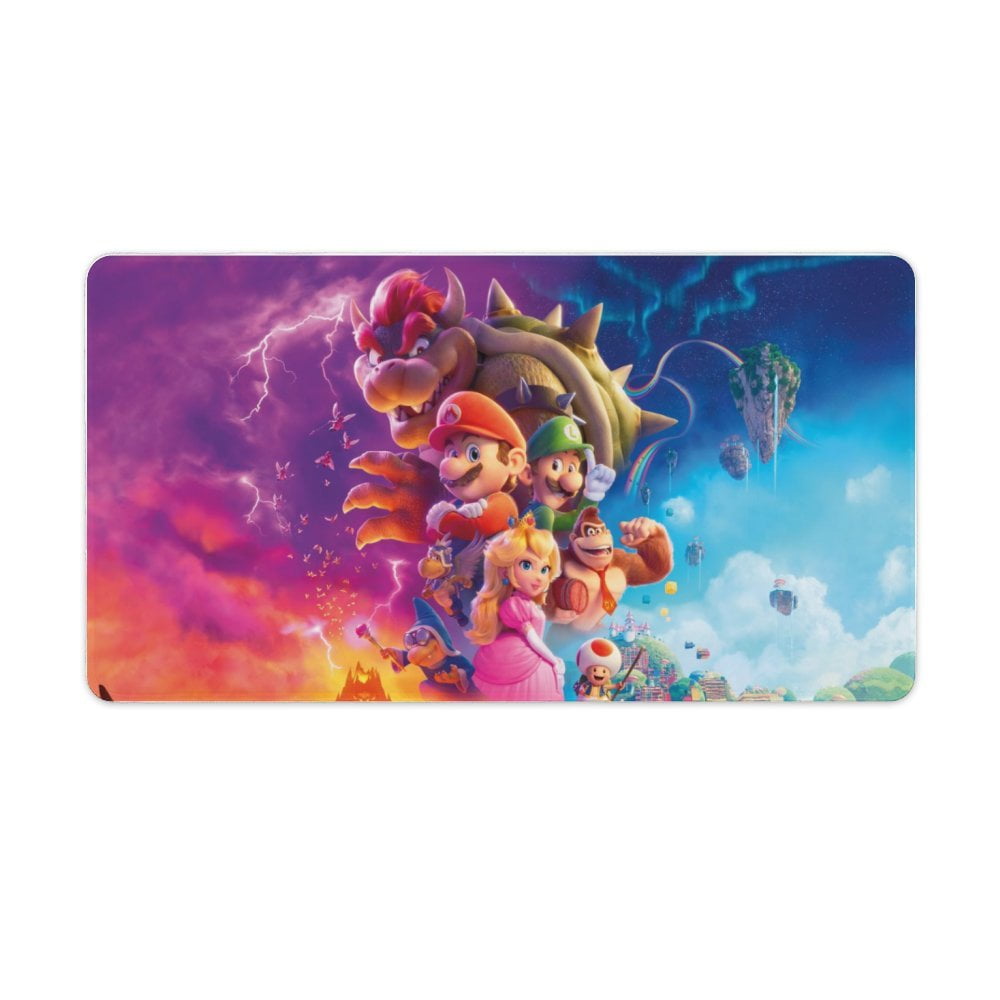 Mario Desk Mat, Large Desk Pad Large Mouse Pad Desk Accessories Desk ...