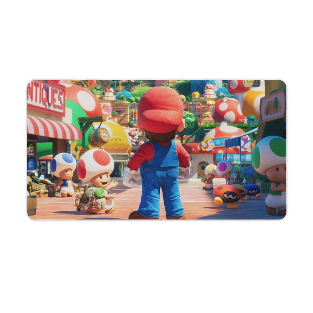 Mario Desk Mat, Large Desk Pad Large Mouse Pad Desk Accessories Desk ...