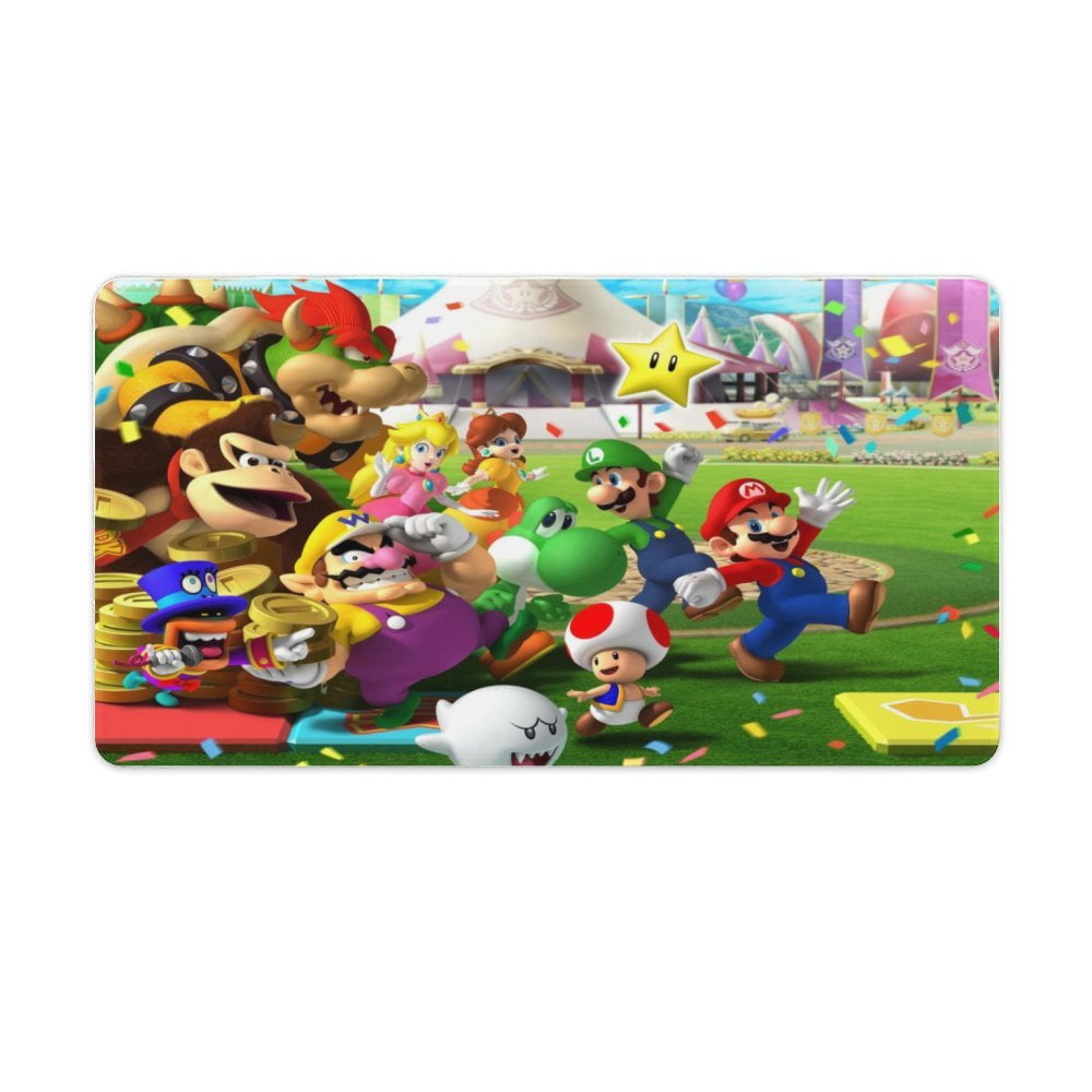 Mario Desk Mat, Large Desk Pad Large Mouse Pad Desk Accessories Desk ...