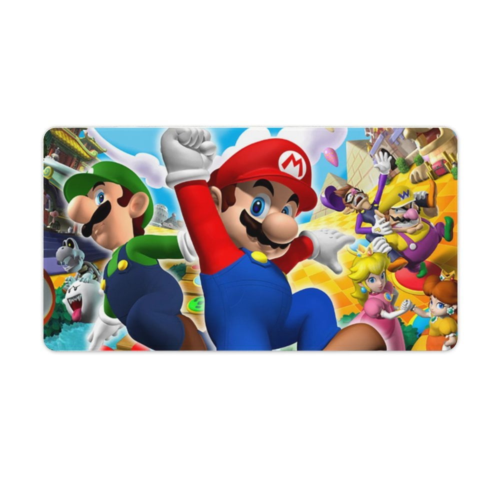 Mario Desk Mat, Large Desk Pad Large Mouse Pad Desk Accessories Desk ...