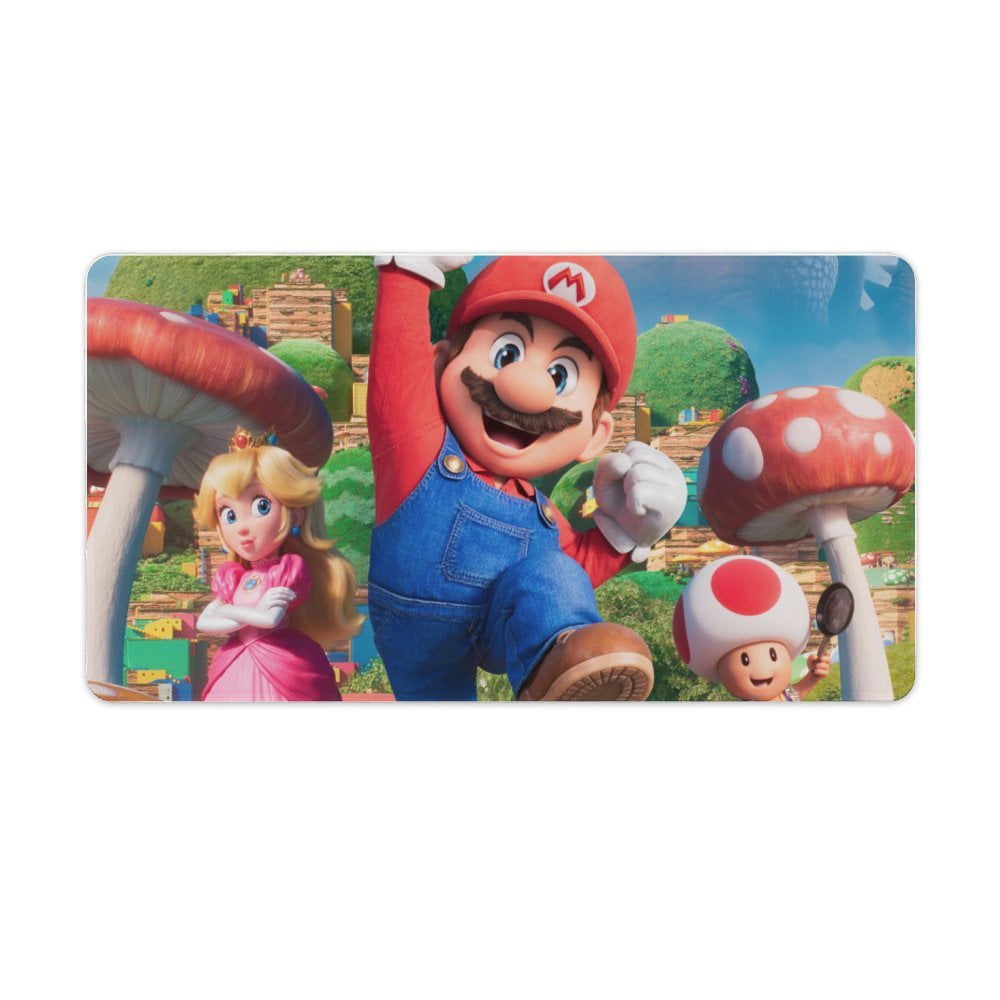 Mario Desk Mat, Large Desk Pad Large Mouse Pad Desk Accessories Desk ...