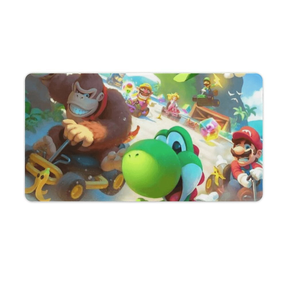 Mario Desk Mat, Large Desk Pad Large Mouse Pad Desk Accessories Desk ...