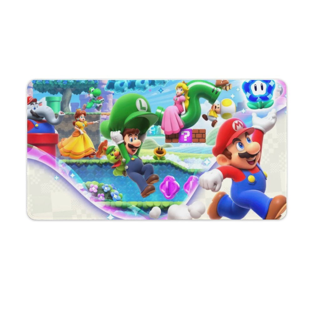 Mario Desk Mat, Large Desk Pad Large Mouse Pad Desk Accessories Desk ...