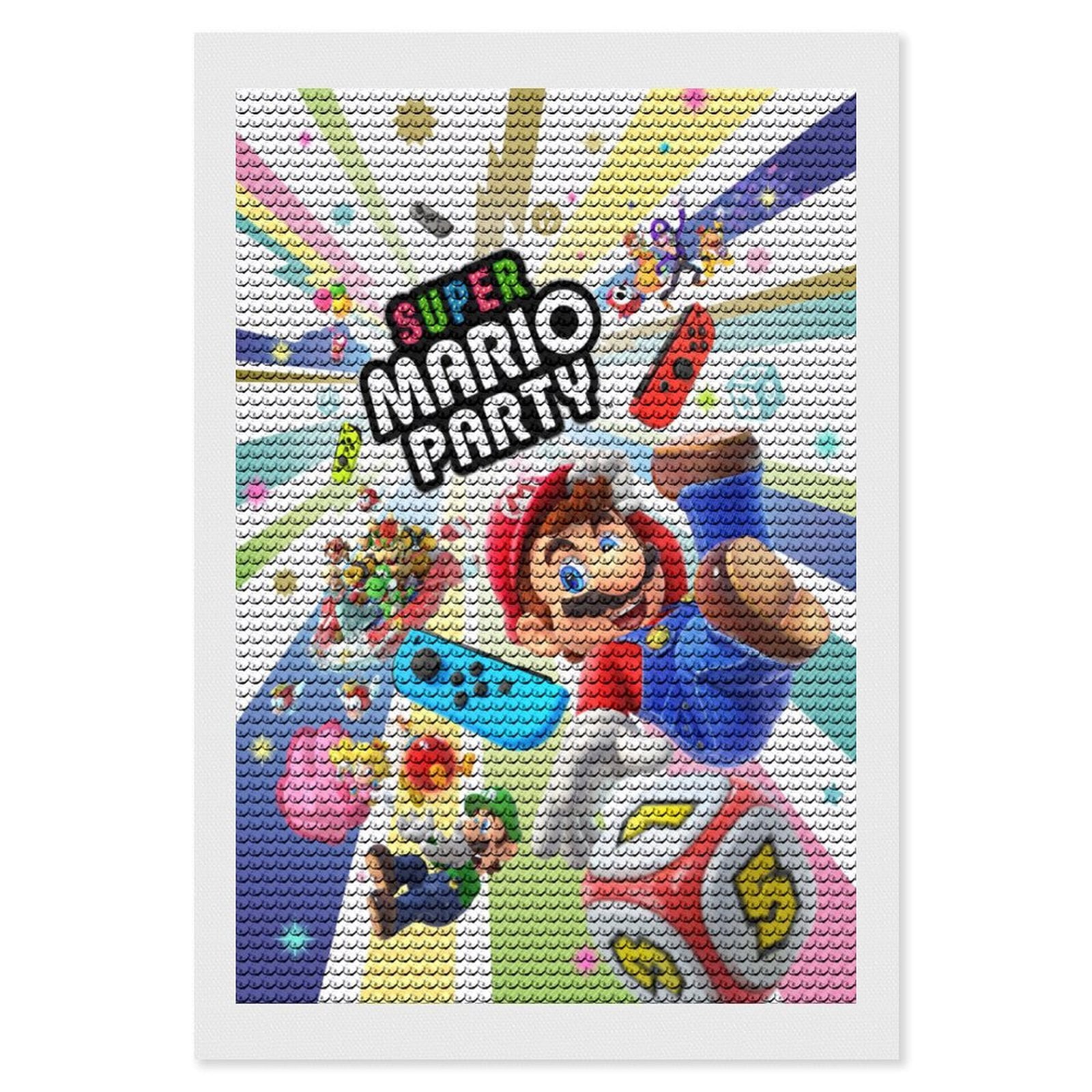 Mario Diamond Art Kits for Adults Diamond Art Gem Art Painting Full ...