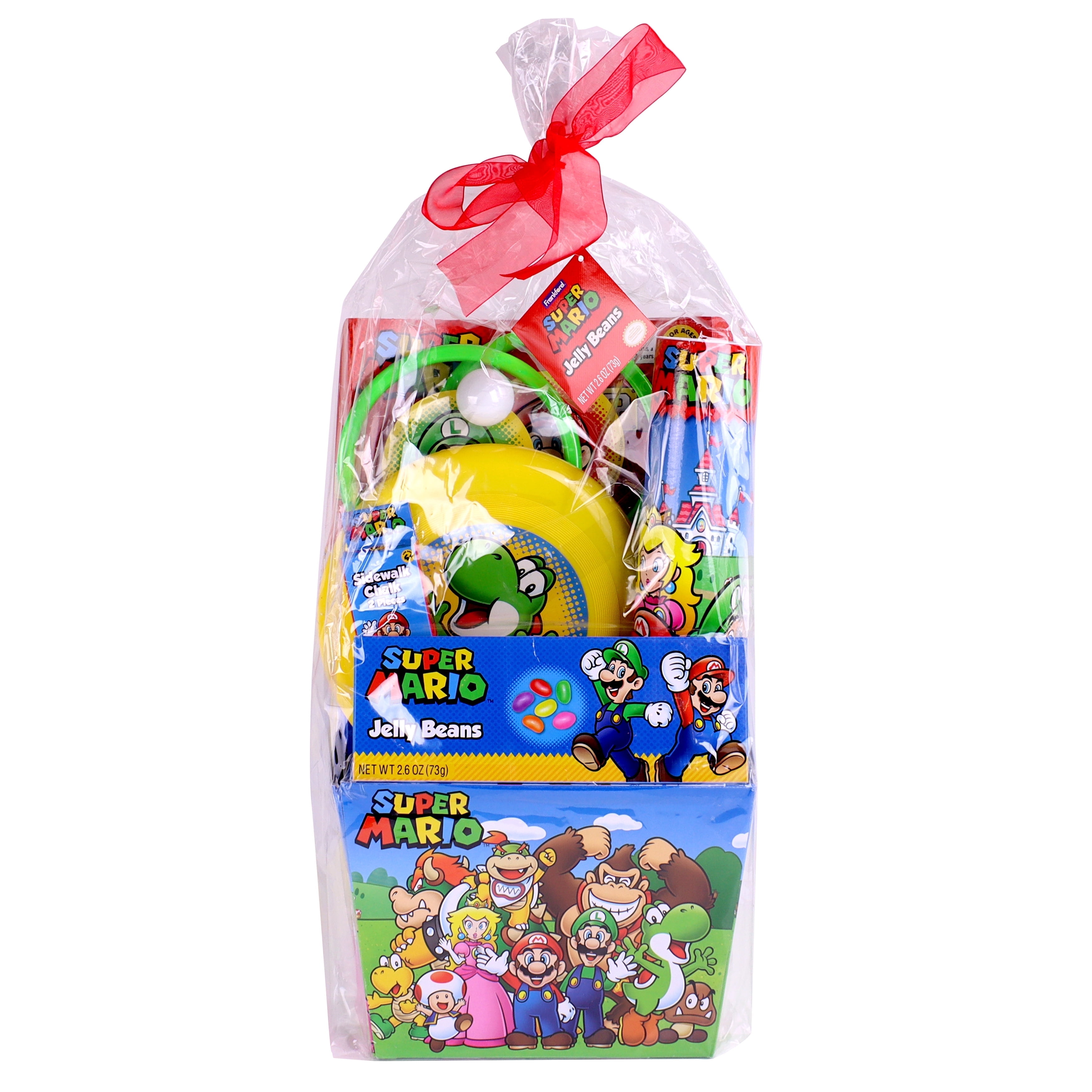Deluxe Super Mario™ Easter Basket with Candy and Pre-filled Fun Games ...