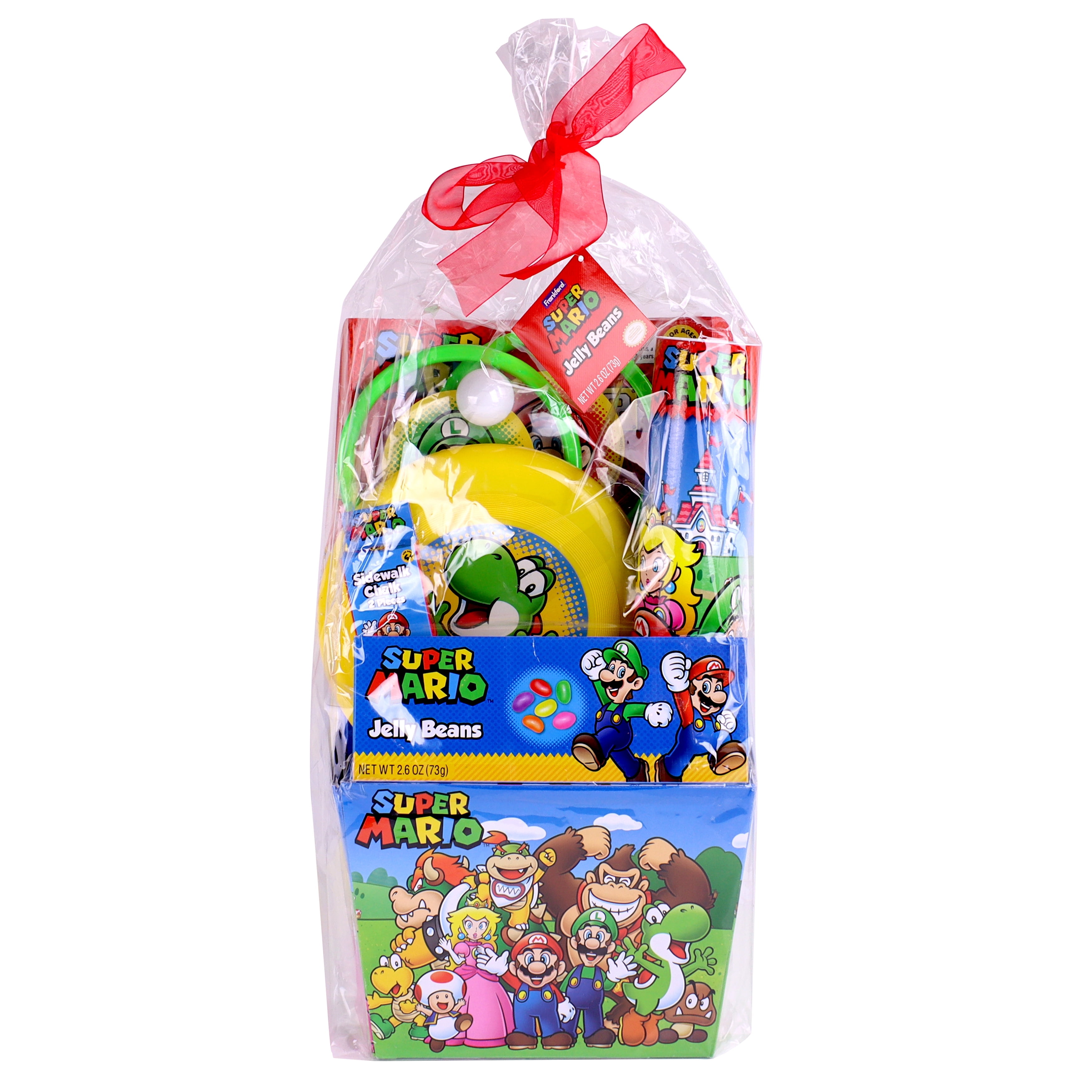 Deluxe Super Mario™ Easter Basket with Candy and Pre-filled Fun Games ...