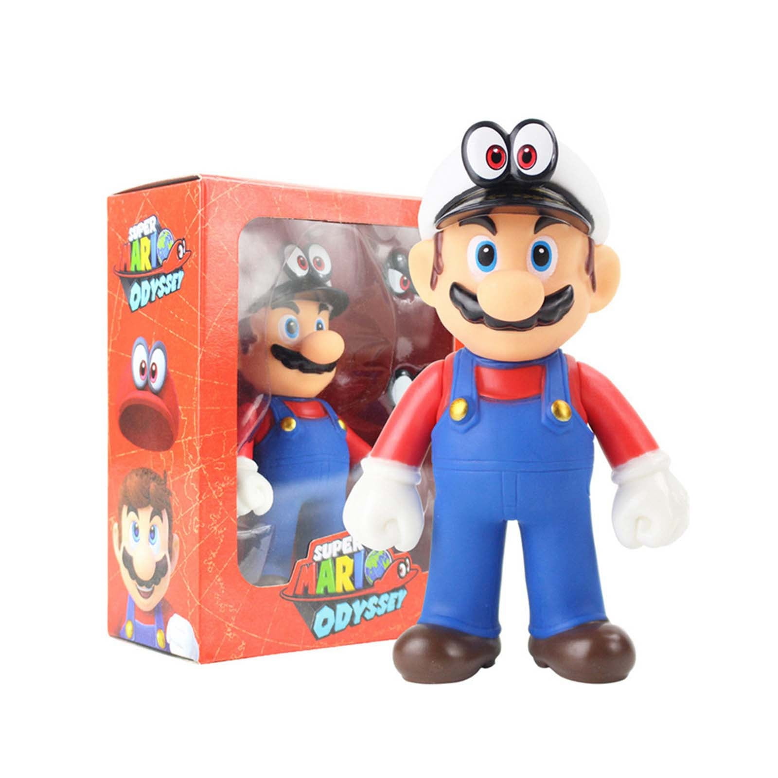 Mario Figures Toy - Mario & Luigi Figurines – Yoshi & Mario Bros Action ...