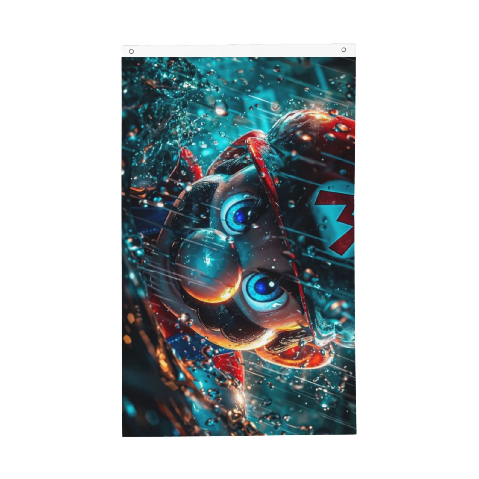 Mario Flag, 3x5FT Garden Flags, Spring Seasonal Flag for Outdoor ...