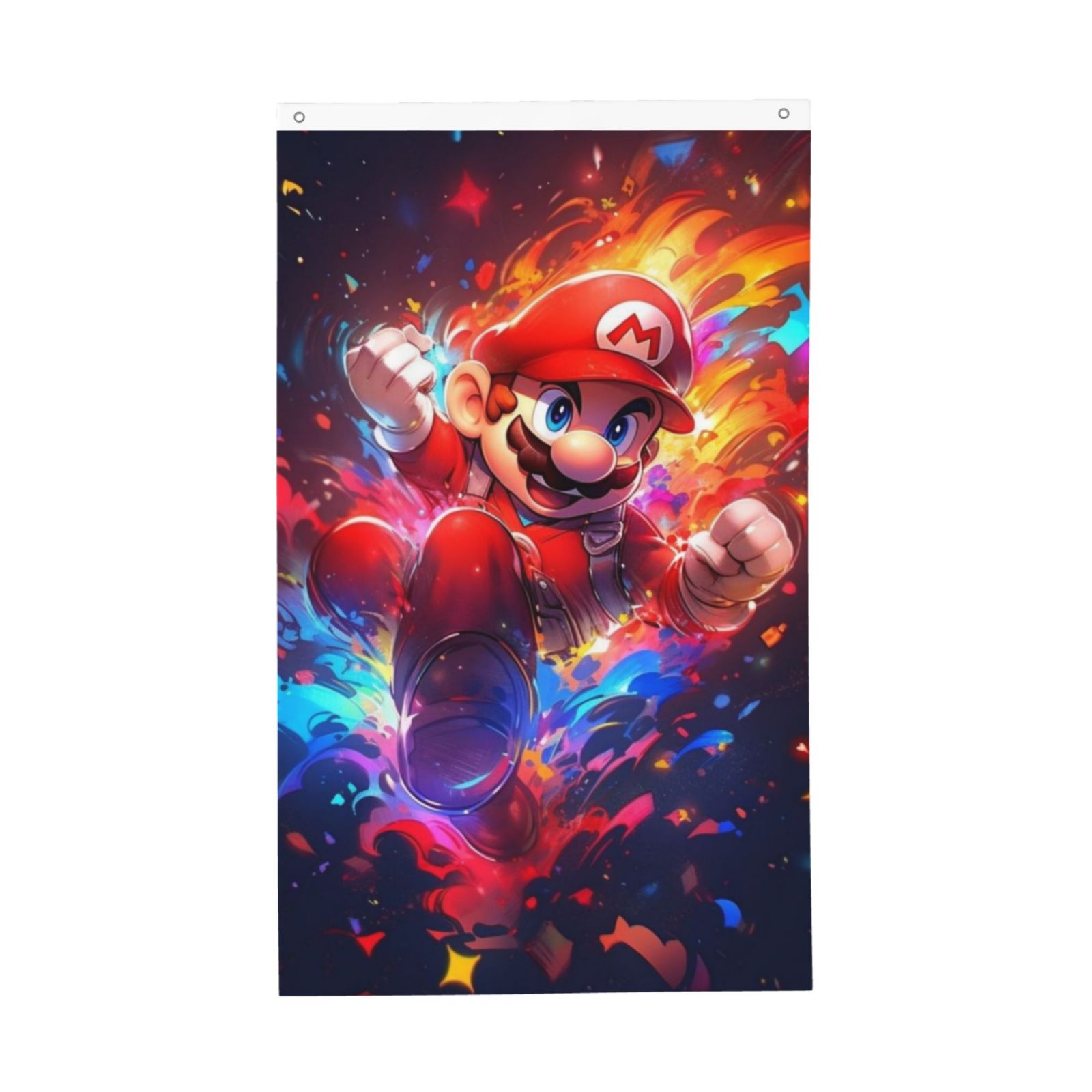 Mario Flag, 3x5FT Garden Flags, Spring Seasonal Flag for Outdoor ...