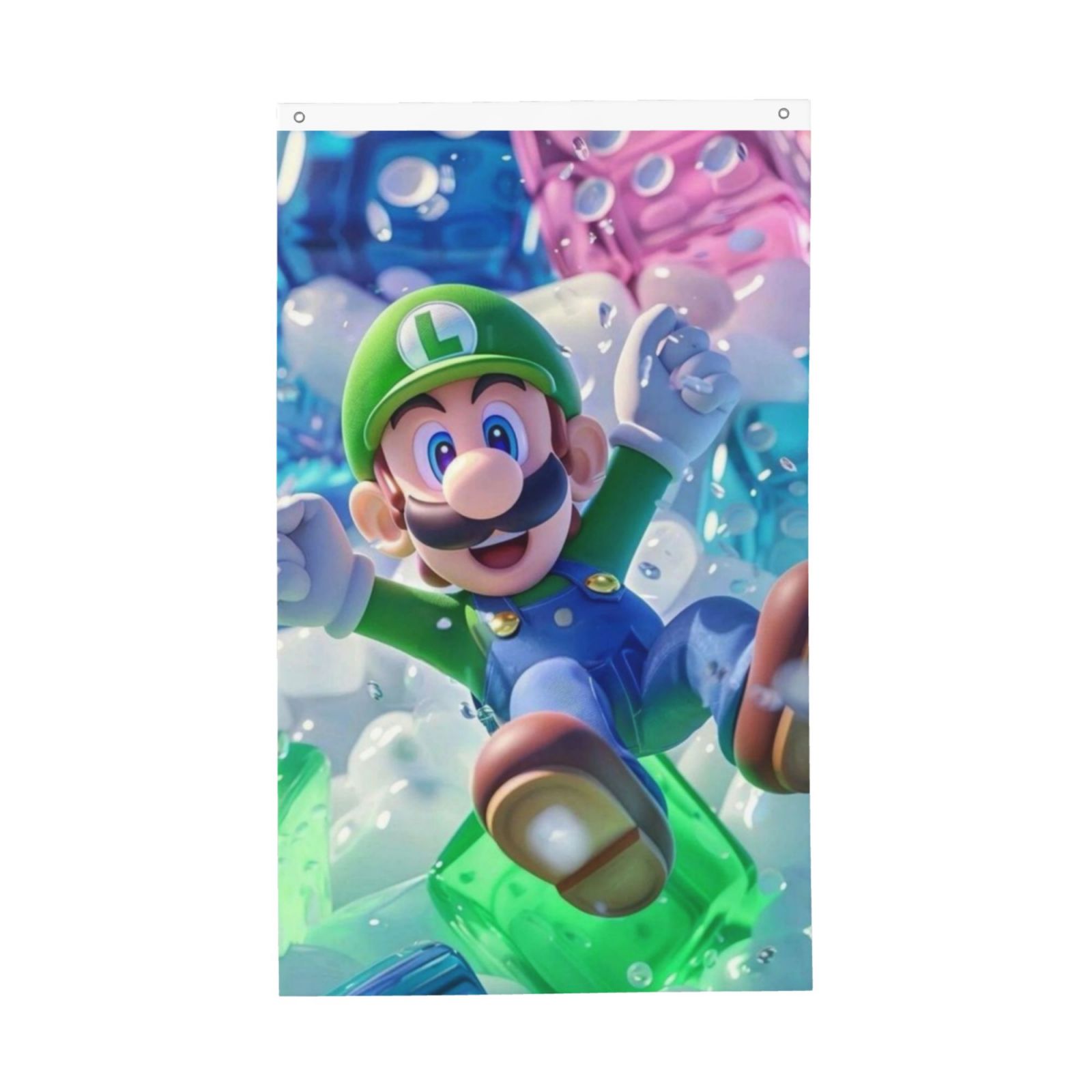 Mario Flag, 3x5FT Garden Flags, Spring Seasonal Flag for Outdoor ...