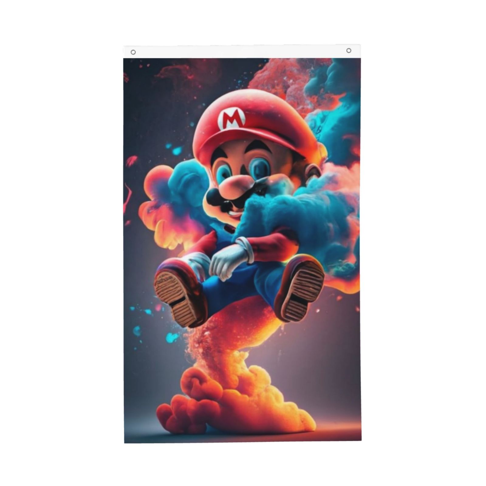 Mario Flag, 3x5FT Garden Flags, Spring Seasonal Flag for Outdoor ...