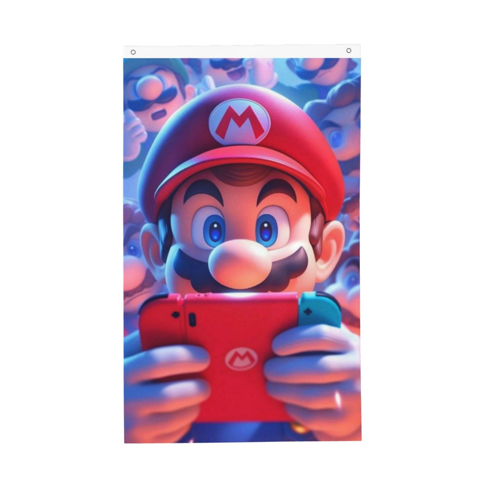 Mario Flag, 3x5FT Garden Flags, Spring Seasonal Flag for Outdoor ...