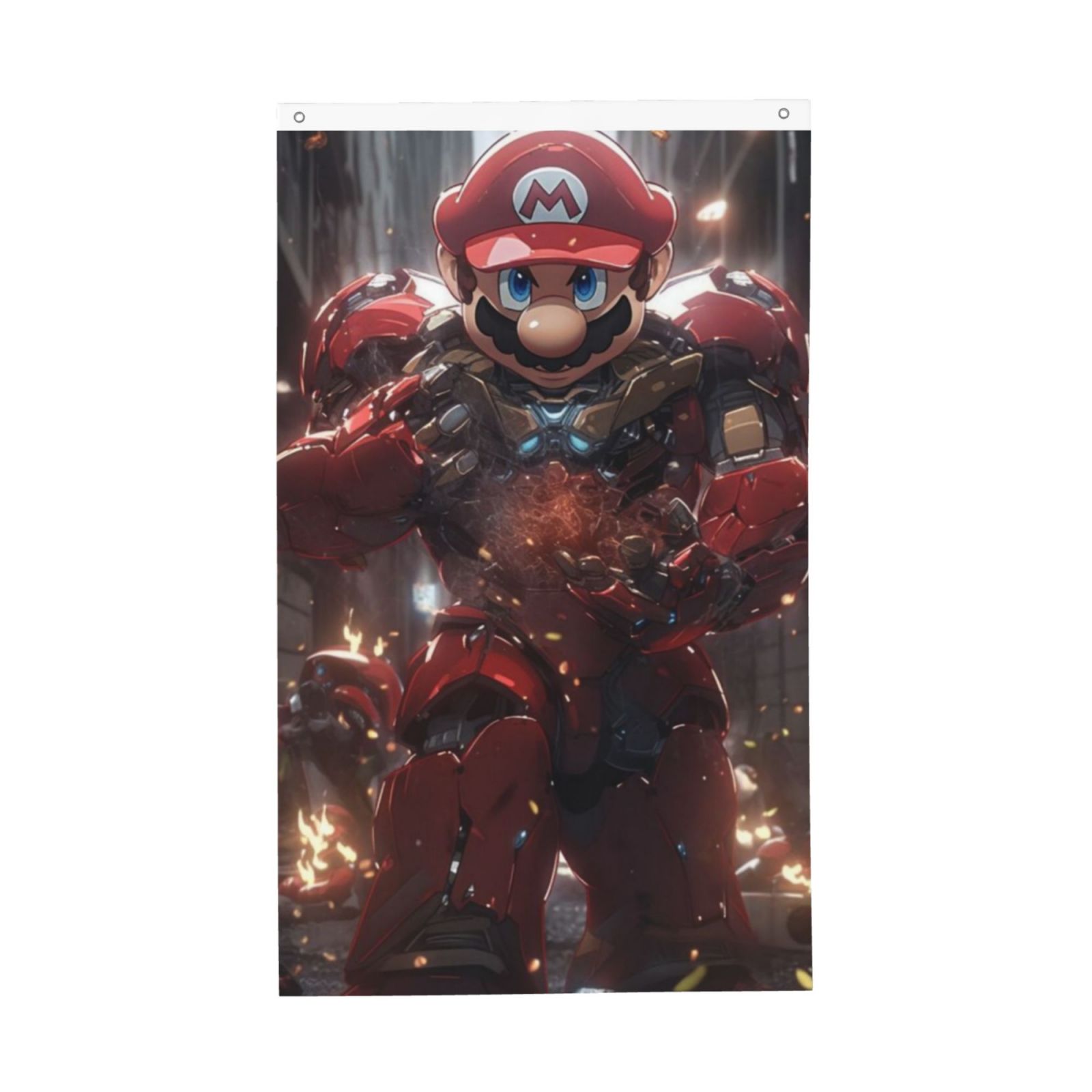 Mario Flag, 3x5FT Garden Flags, Spring Seasonal Flag for Outdoor ...