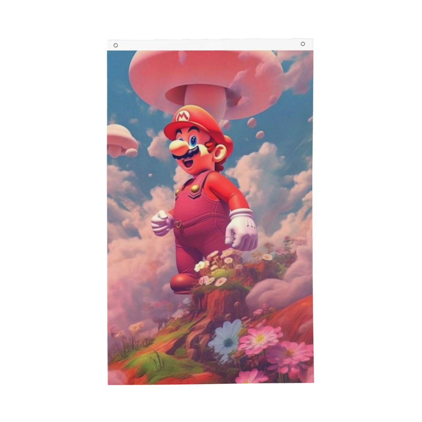 Mario Flag, 3x5FT Garden Flags, Spring Seasonal Flag for Outdoor ...
