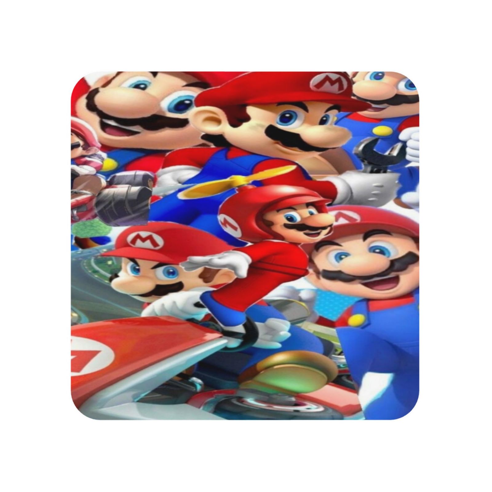 Mario Fridge Magnets, Acrylic Magnetic Refrigerator Sticker Decoration ...