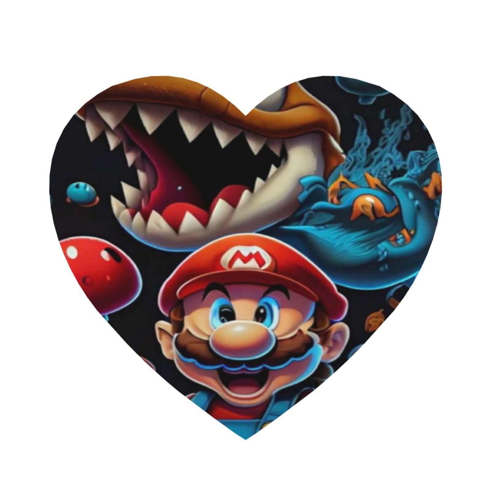 Mario Fridge Magnets, Acrylic Magnetic Refrigerator Sticker Decoration ...