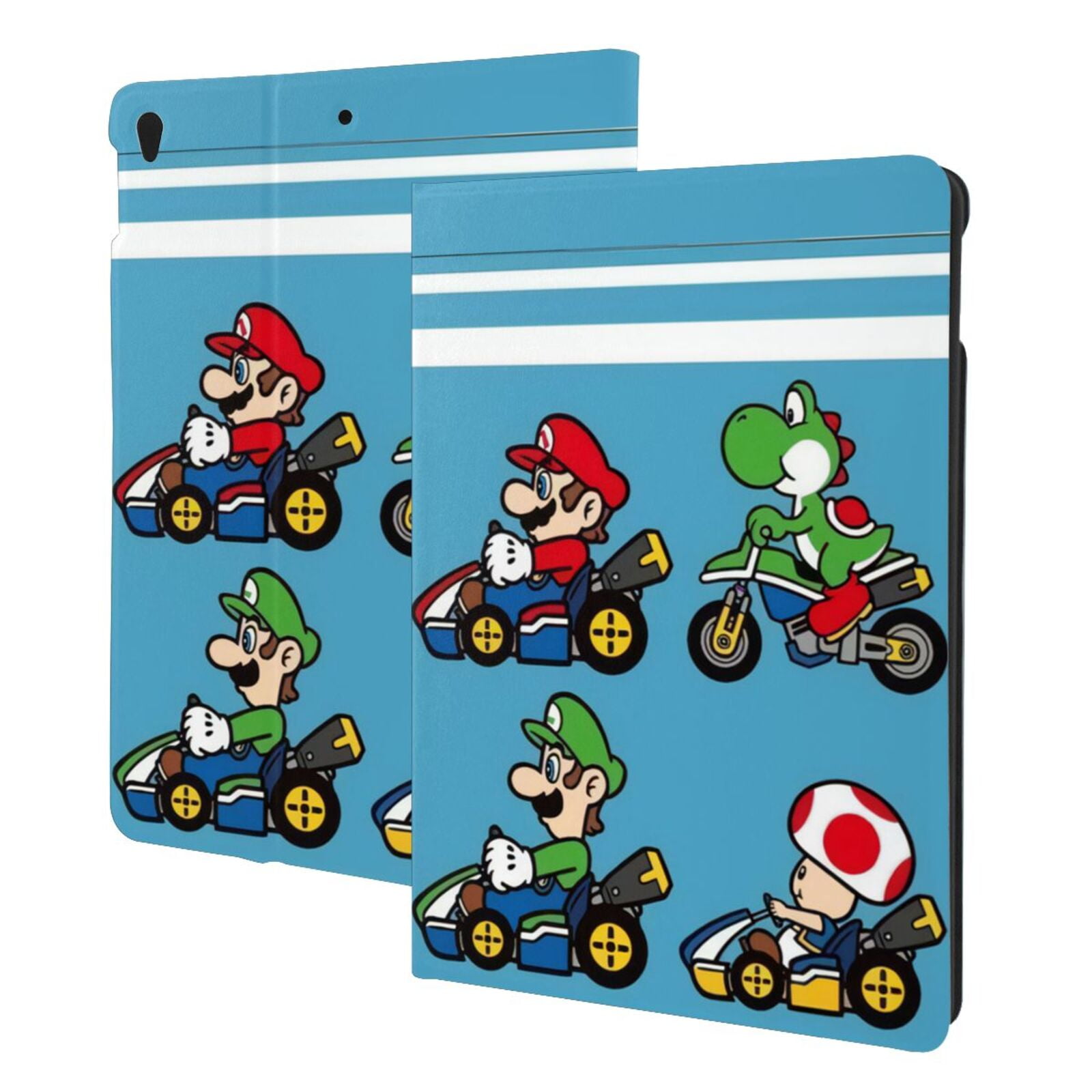 Mario & Friends Kart Tour548 Kawaii Cute 3d Design Ipad Case Soft ...