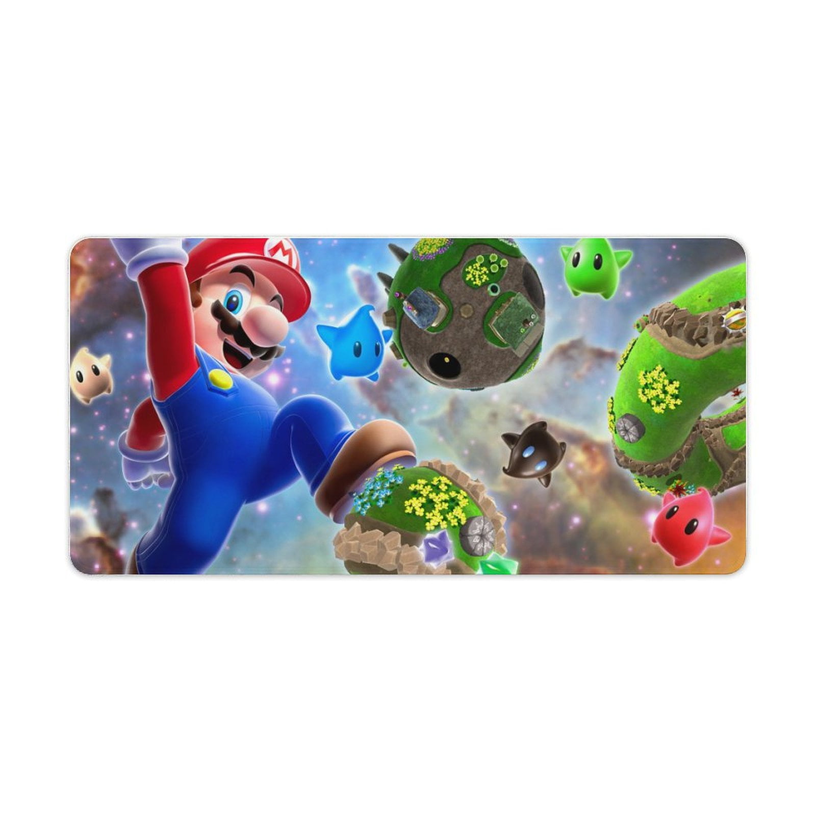 Mario Galaxy Extended Gaming Mouse Pad No-sliped Large Desk Mat ...