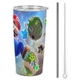Mario Galaxy Stainless Steel Car Cup Daily Thermal Vacuum Insulation ...