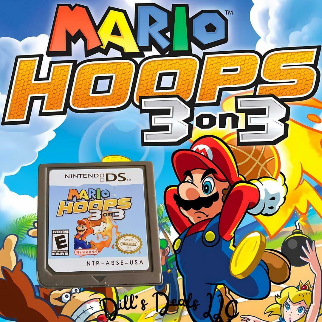 Mario Hoops 3 On 3 for Nintendo DS NDS - Walmart.com