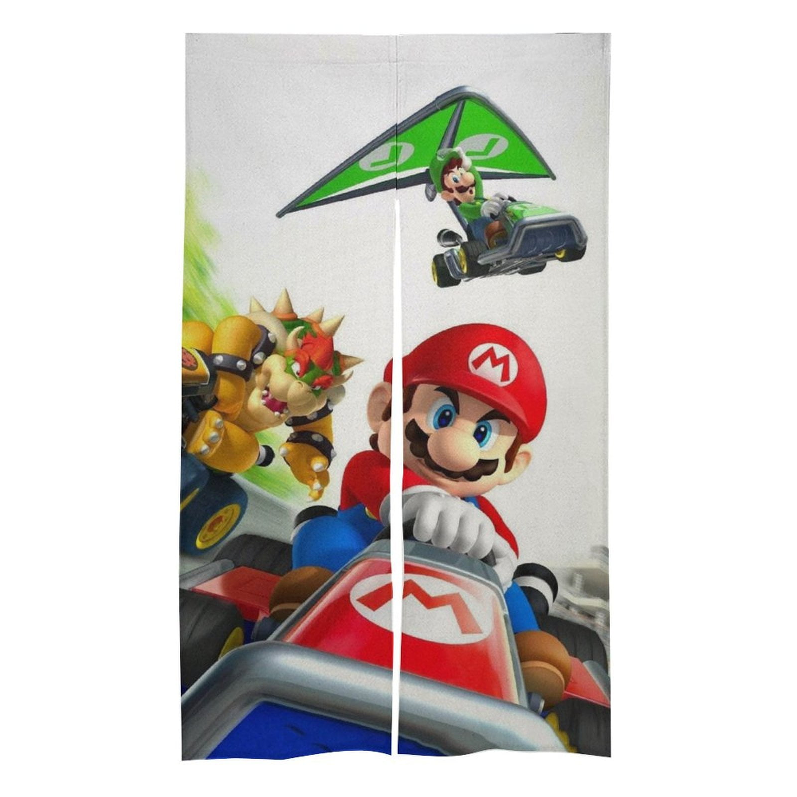 Mario Japanese Cool Funny Anime Cartoon Drape Split Doorway Curtain ...