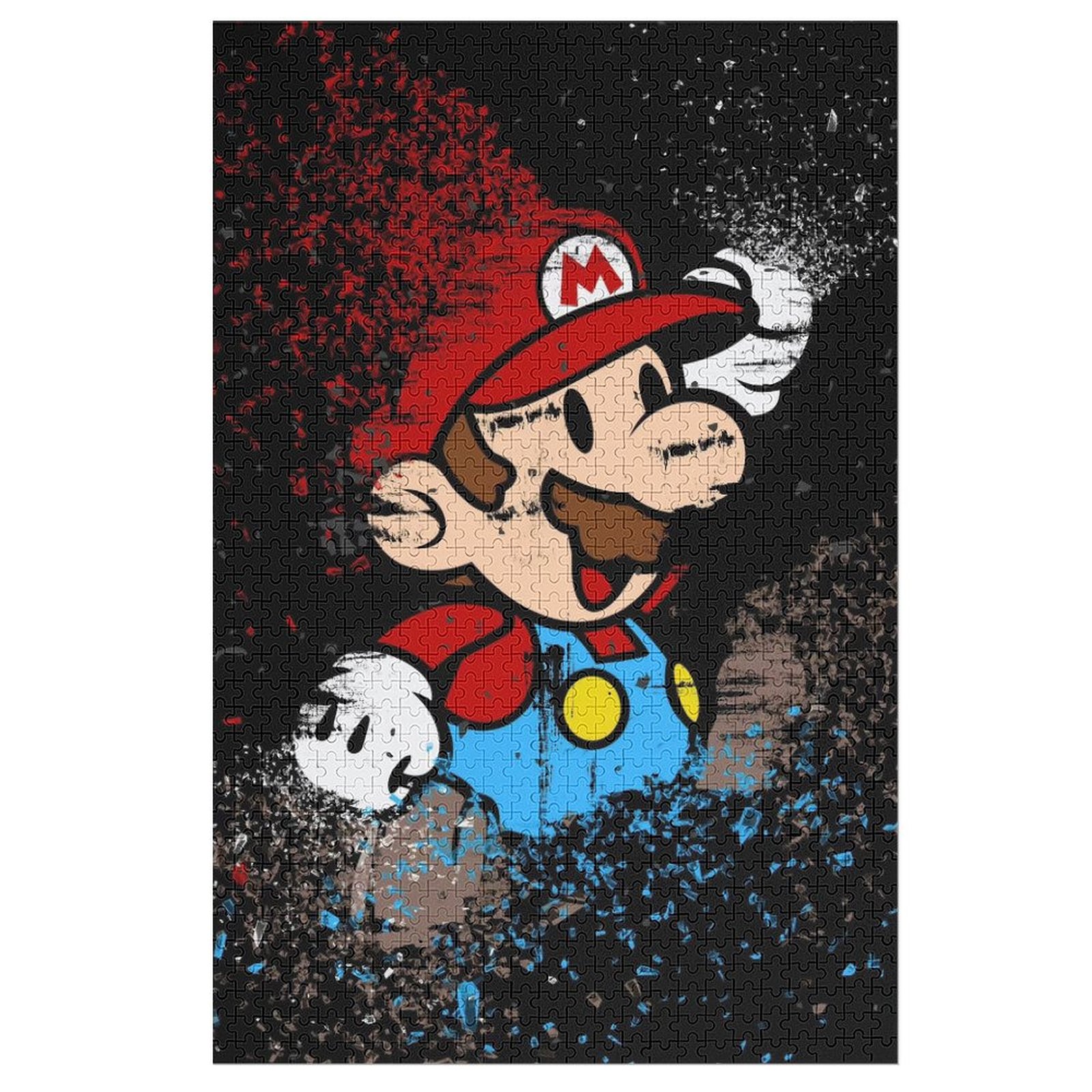 Mario Jigsaw Puzzles for Kids Mario Merch 1000 PCS Puzzles Toys ...