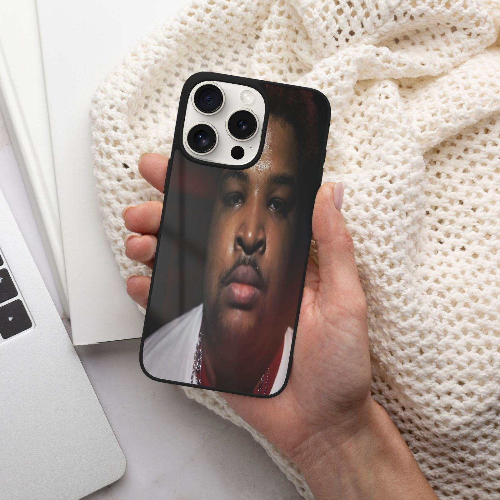 Mario Judah Looking Fire Iphone 15 Pro Soft Glass Case Iphone 15 Pro ...