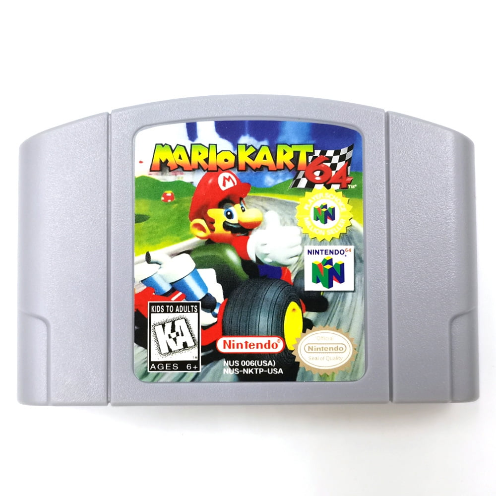 Mario Kart 64 N64 Game(US Version) - Walmart.com