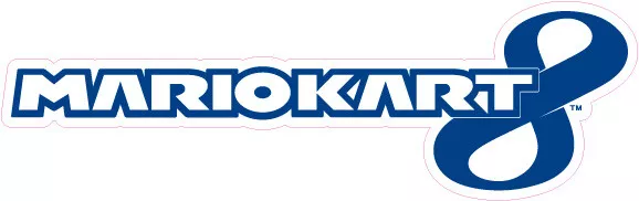 Mario Kart 8 Logo Sticker Window Decal Phone Decal Water Bottle ...