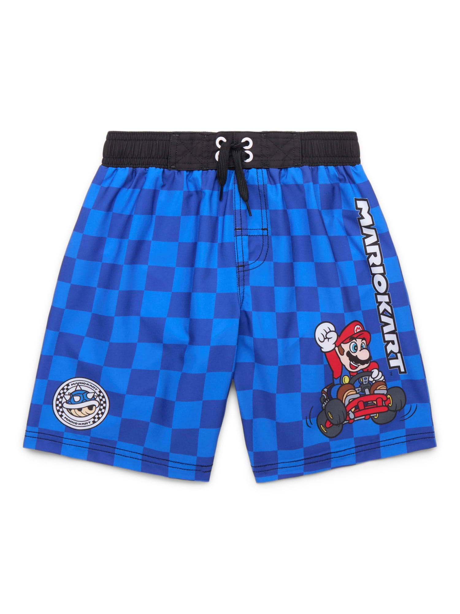 Mario Kart Boys Swim Trunks, Sizes 4-12 - Walmart.com