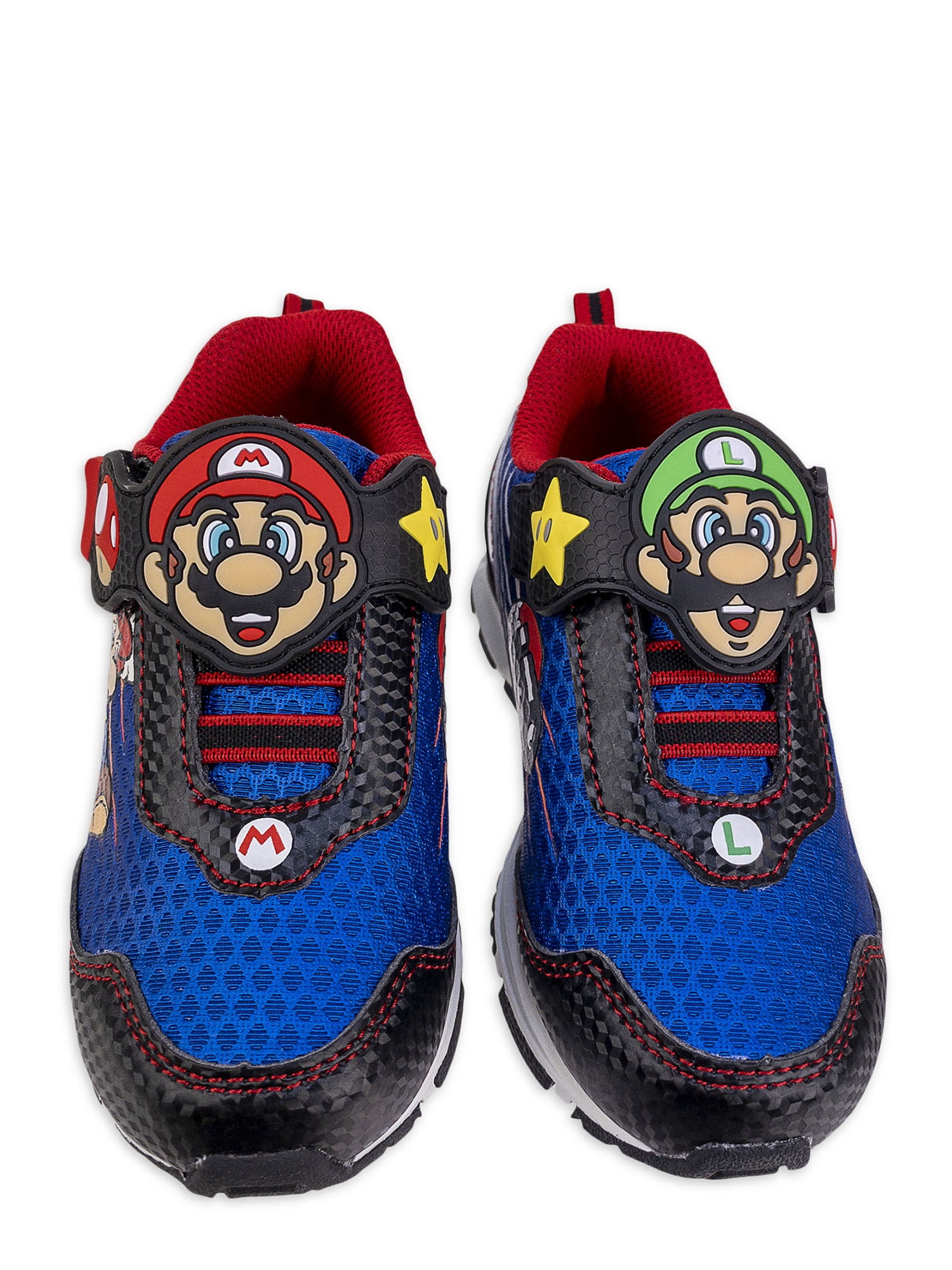 Mario Kart Licensed Boys Light Up Athletic Sneakers, Sizes 10-2 ...