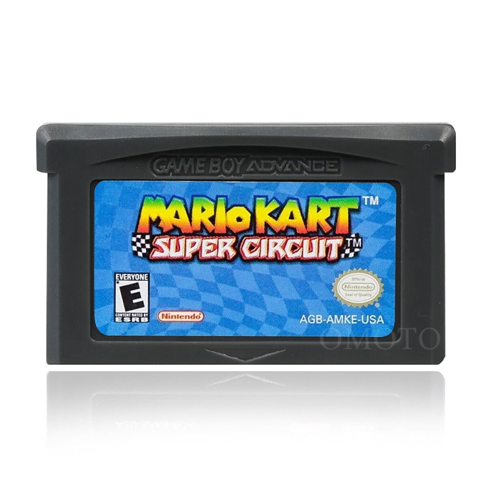 Mario Kart Super Circuit Game Boy Advance Game Cartridge for GBA/GBASP ...