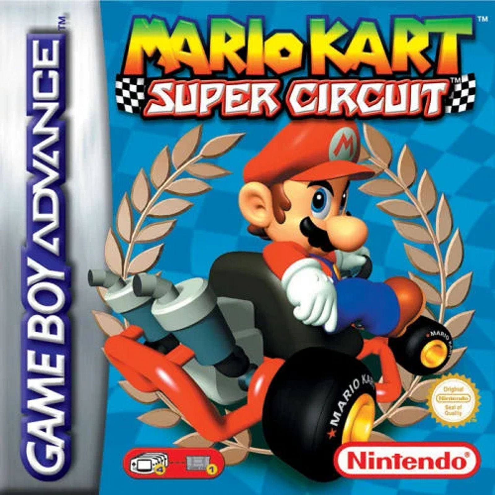 Mario Kart Super Circuit Games Cartridge Card for GBA/GBASP/NDS/IDS ...
