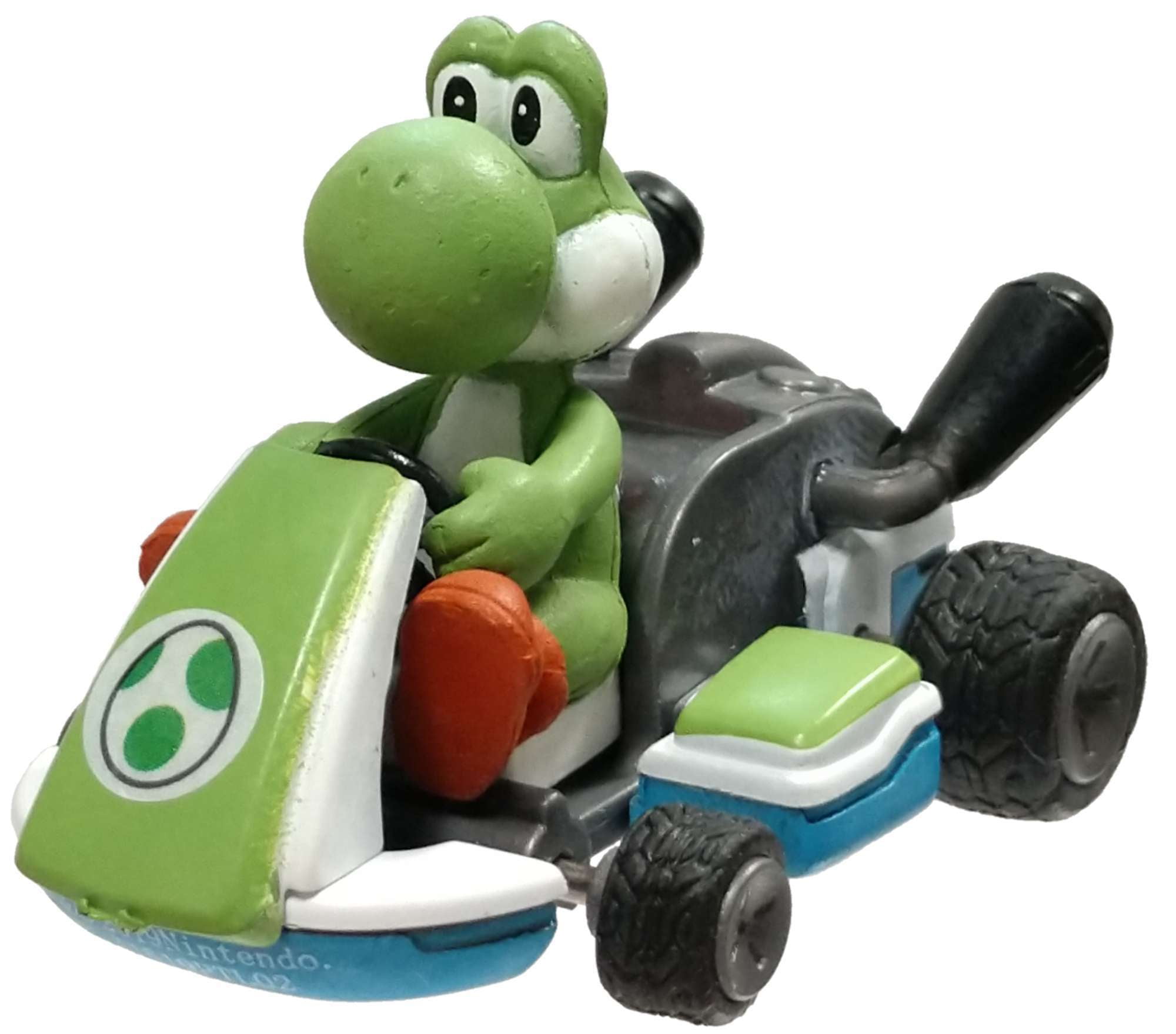 Mario Kart RACE: Yoshi Pullback Racer (Loose in Clear Plastic Bag ...