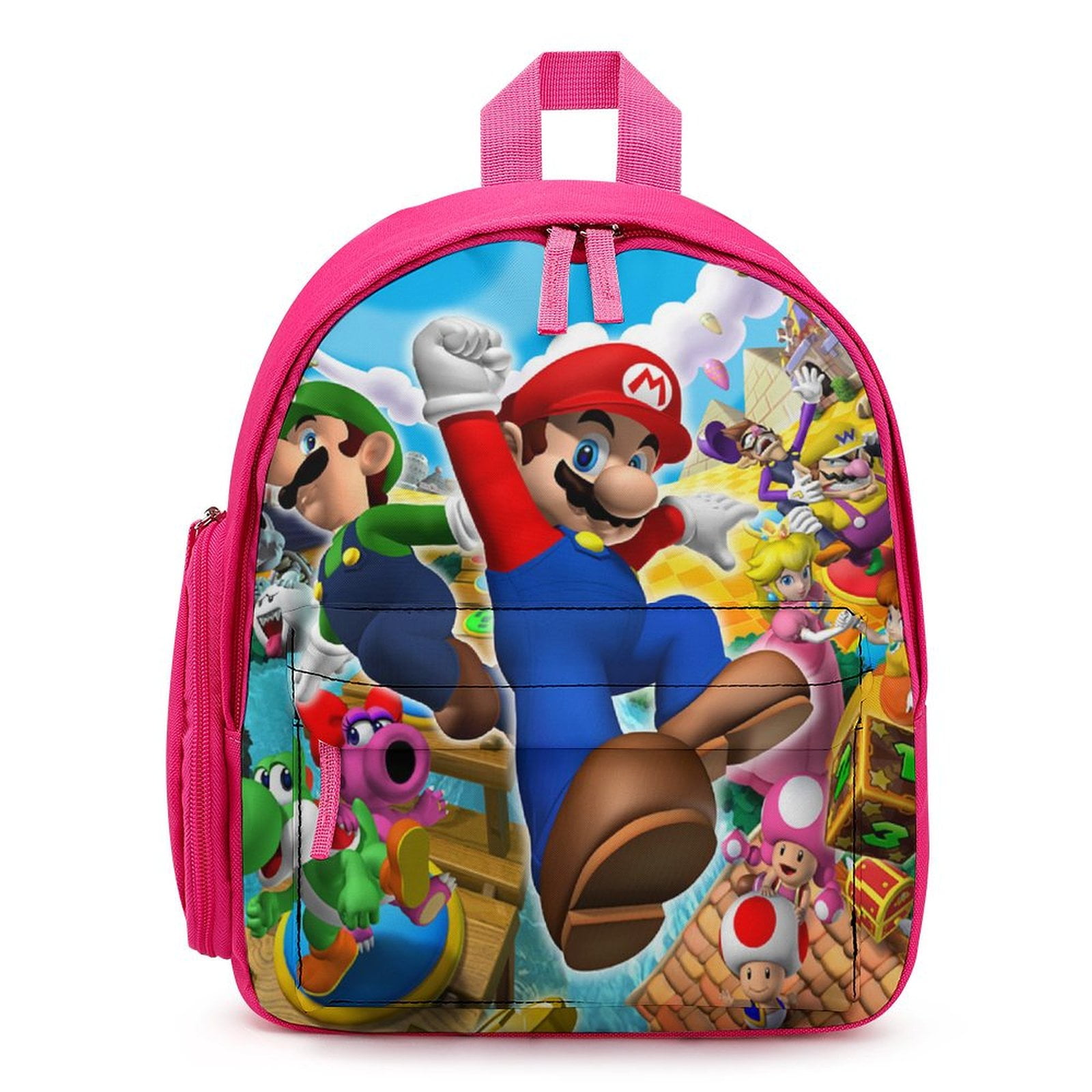 Mario Kid School Backpack Bookbag Casual Daypack Travel Backpacks for ...