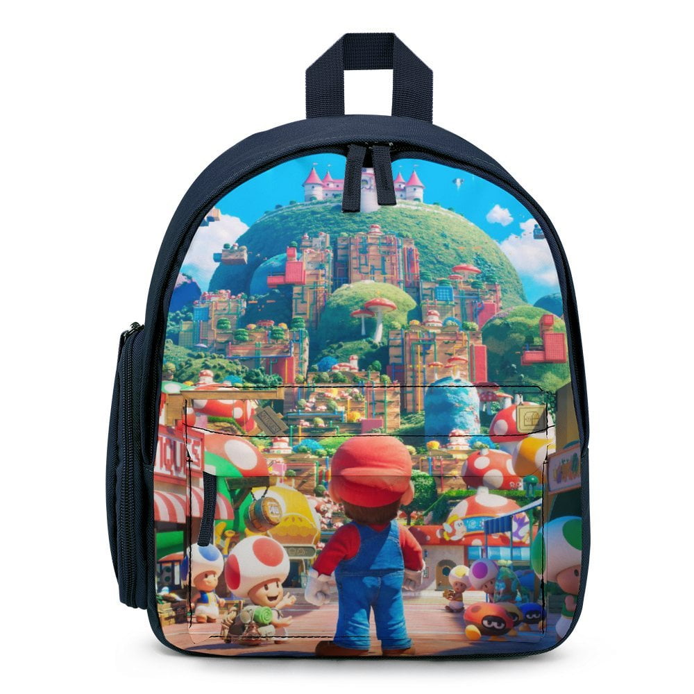 Mario Kid School Backpack Bookbag Casual Daypack Travel Backpacks for ...