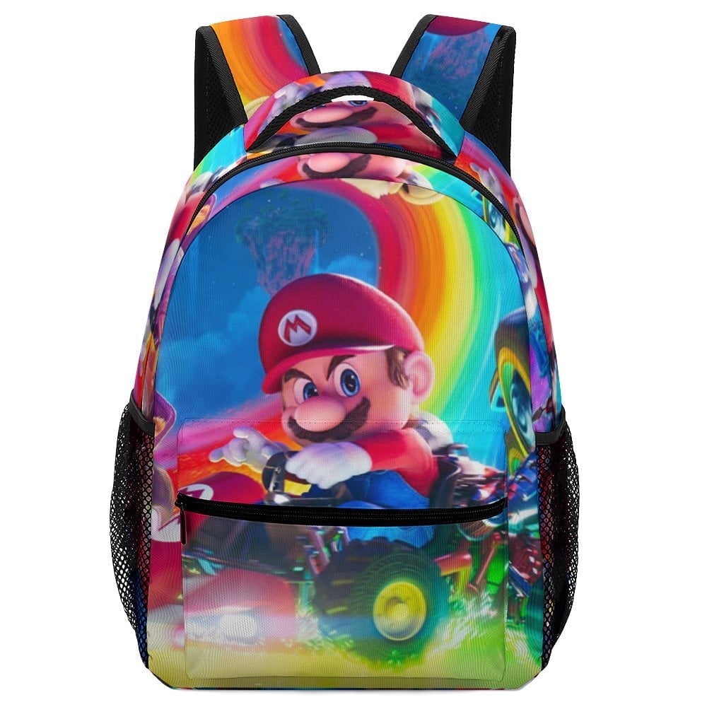Mario Backpack Bookbag Casual Daypack Travel Backpacks for Work Hiking ...
