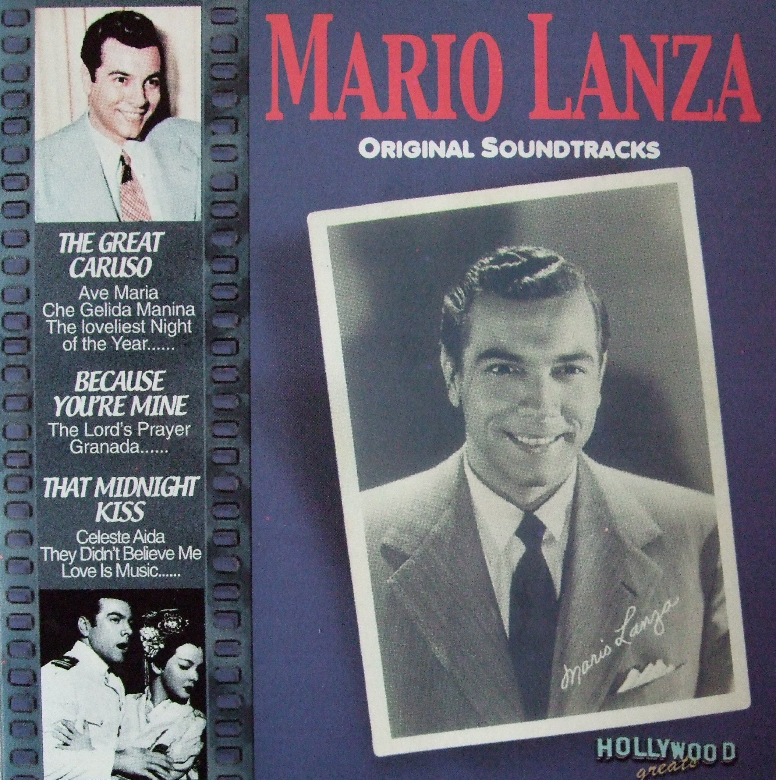 Mario Lanza Mario Lanza Original Soundtracks (CD) - Walmart.com