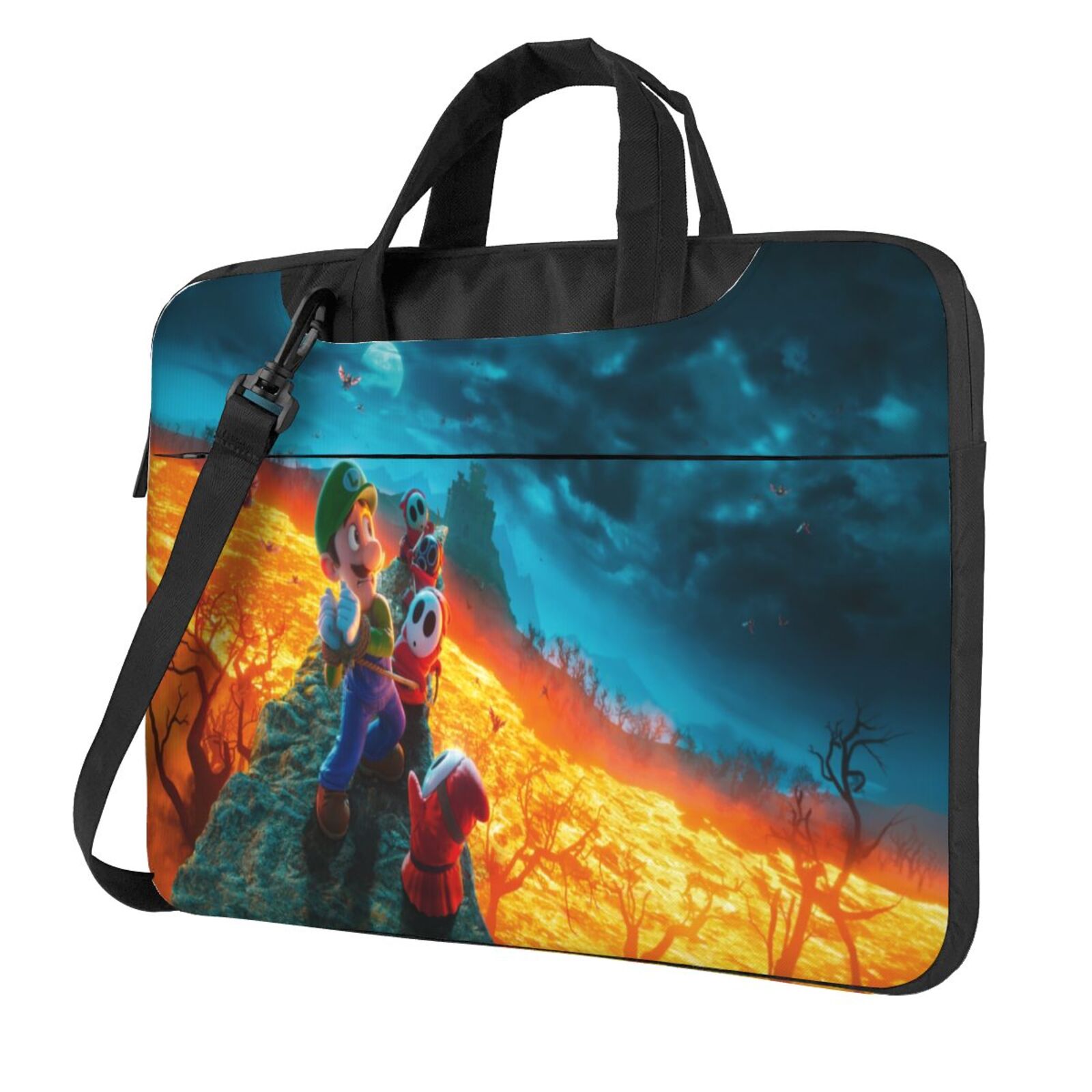 Mario Laptop Bag, 15.6 inch Computer Bag Messenger Shoulder Bag ...