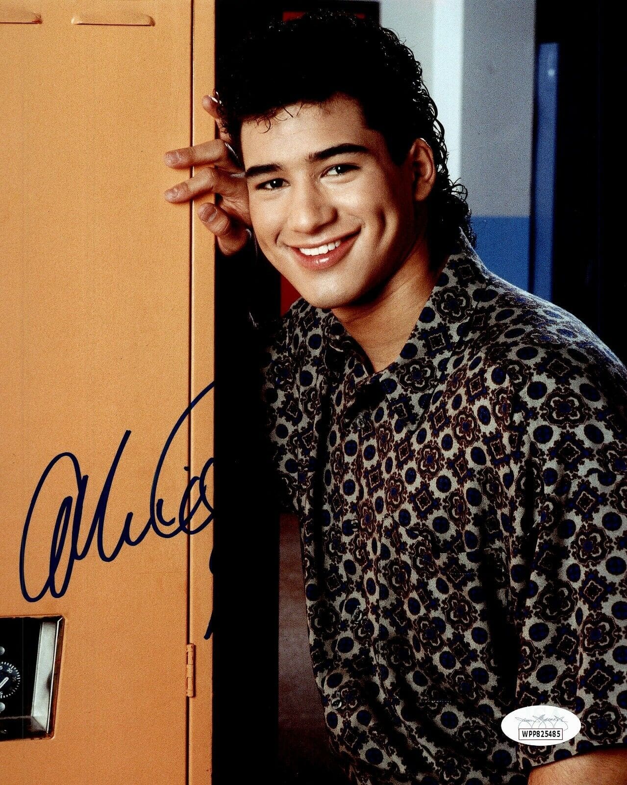 Mario Lopez "A.C." Autographed Signed 8x10 Photo JSA Save by the Bell 4 ...