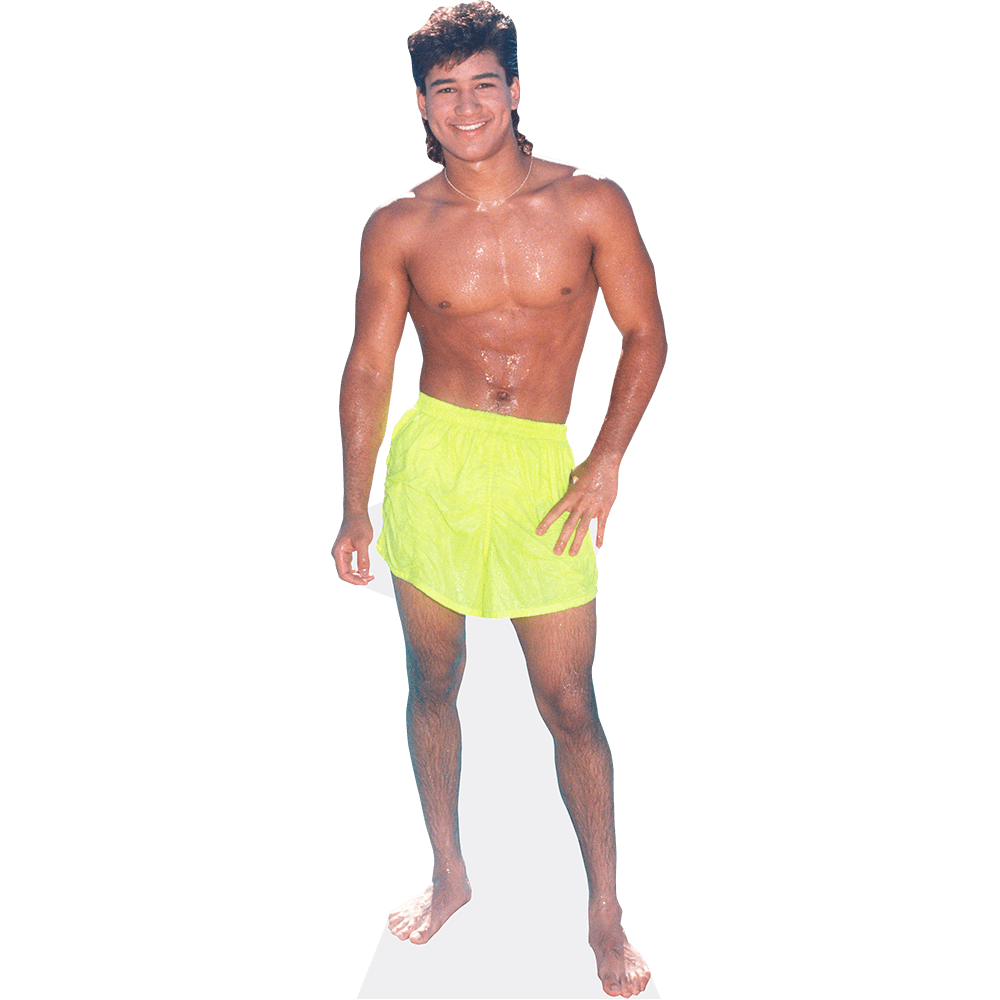 Mario Lopez (Shorts) Mini Size Cutout. Standee. - Walmart.com